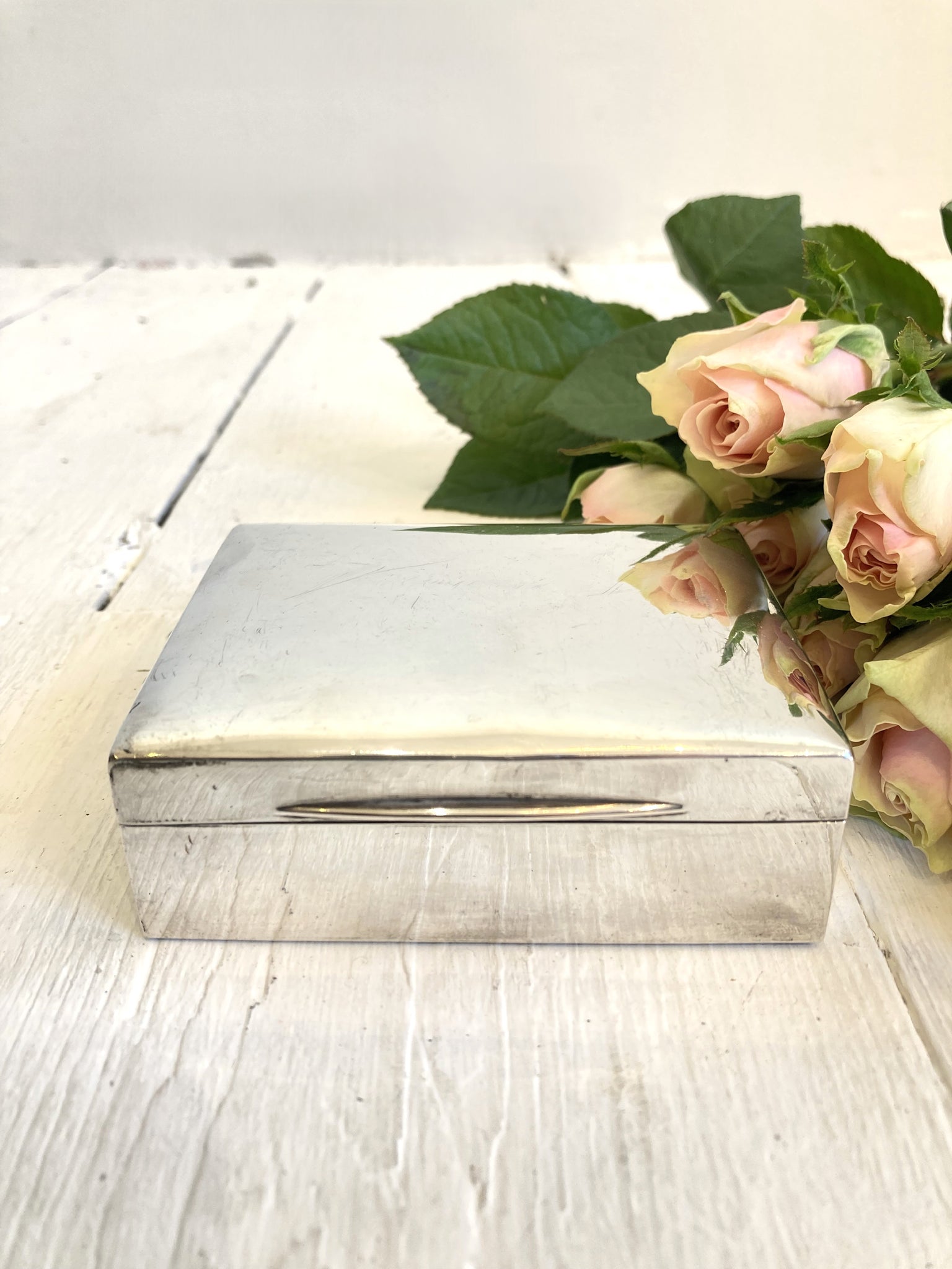 German 800 silver cigarette box – Belle Epoque